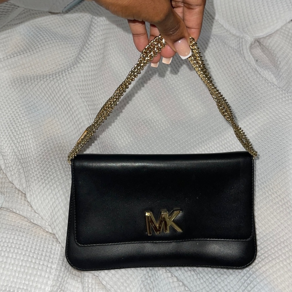 Gold Chain Michael Kors (Mk) Handbag - Gem